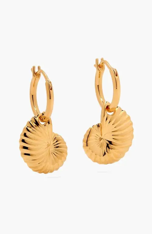 YOJ Moro Charm Hoop Earrings