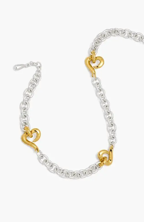 YOJ Loff Mix Metal Maxi Neckalce