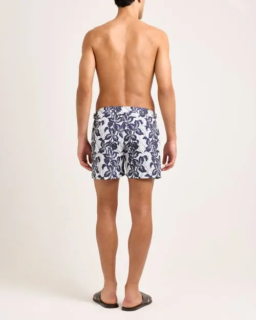 Orlebar Brown Setter Petralis Shorter-length Tailored-fit Swim Shorts - Night Iris