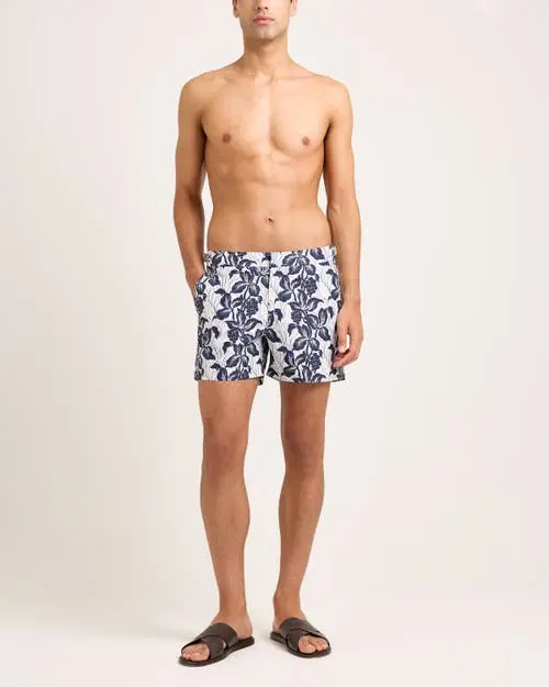 Orlebar Brown Setter Petralis Shorter-length Tailored-fit Swim Shorts - Night Iris