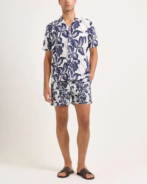 Orlebar Brown Setter Petralis Shorter-length Tailored-fit Swim Shorts - Night Iris