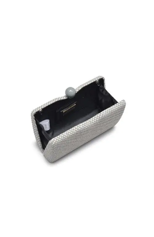 URBAN EXPRESSIONS Marissa Evening Bag With Detachable Chain Strap - Sage