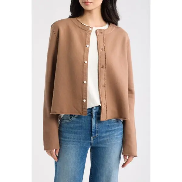 Frank & Eileen Jackie Cardigan - Chai