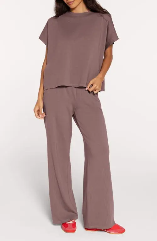 NUUDS Muscle T-shirt & Sweatpants Set - Cocoa