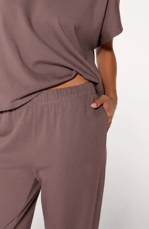 NUUDS Muscle T-shirt & Sweatpants Set - Cocoa