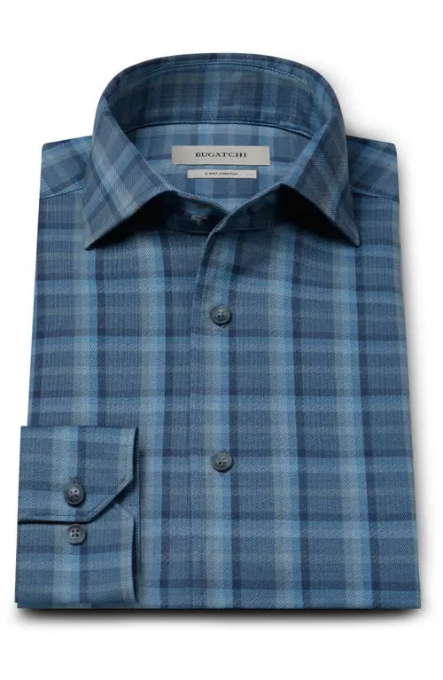 Bugatchi Devon Ooohcotton® Plaid Button-up Shirt - Slate
