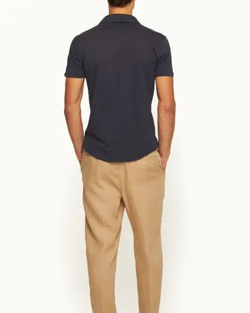 Orlebar Brown Sebastian Silk Tailored-fit Polo Shirt