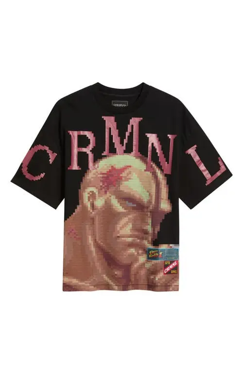 CRIMINAL DAMAGE X Street Fighter Ii Sagat T-shirt