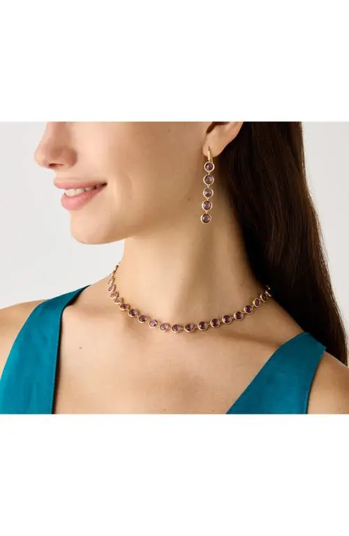 Marco Bicego Jaipur Color Amethyst Collar Necklace