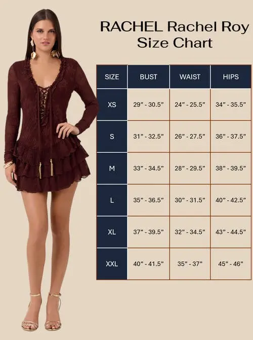 Rachel Rachel Roy Kitra Lace Up Mini Dress
