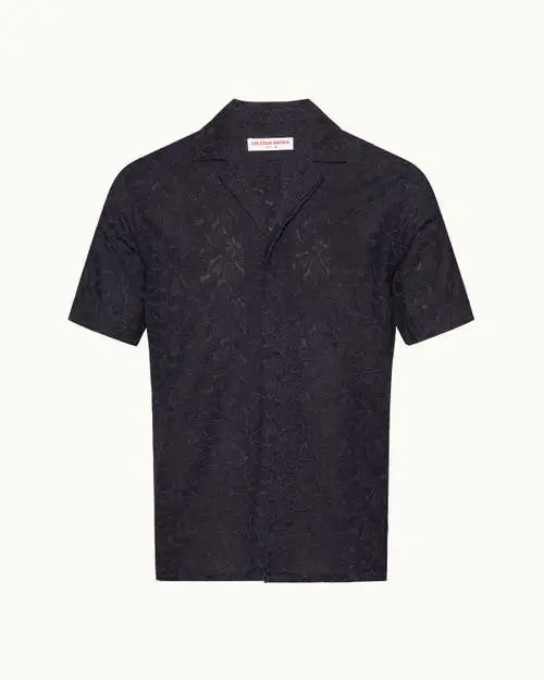 Orlebar Brown Maitan Broderie Relaxed-fit Shirt