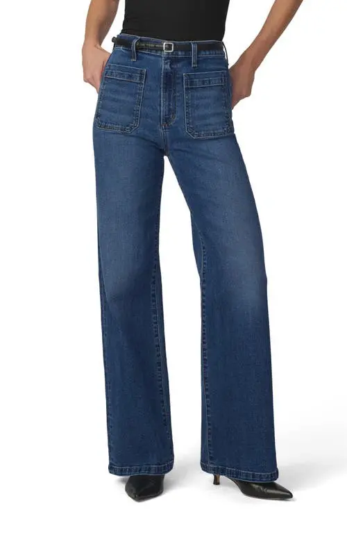 Joe's Jeans The Mia Patch Pocket High Waist Wide Leg Jeans - Endearing