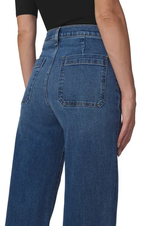 Joe's Jeans The Mia Patch Pocket High Waist Wide Leg Jeans