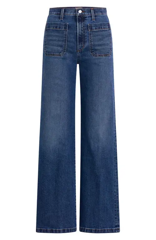 Joe's Jeans The Mia Patch Pocket High Waist Wide Leg Jeans