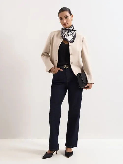 PHASE EIGHT Carla Sculpted Ponte Jacket