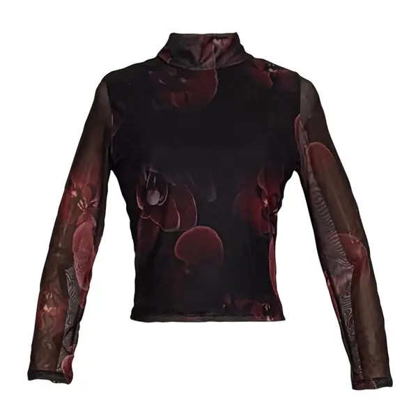 JENNAFER GRACE Lucy Long Sleeve Top In Orchid