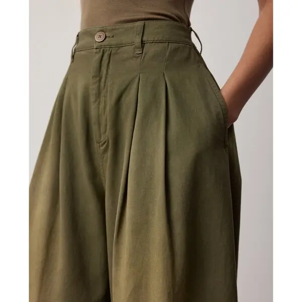 Ralph Lauren Ellen Foiled Cotton Denim Chino Pant