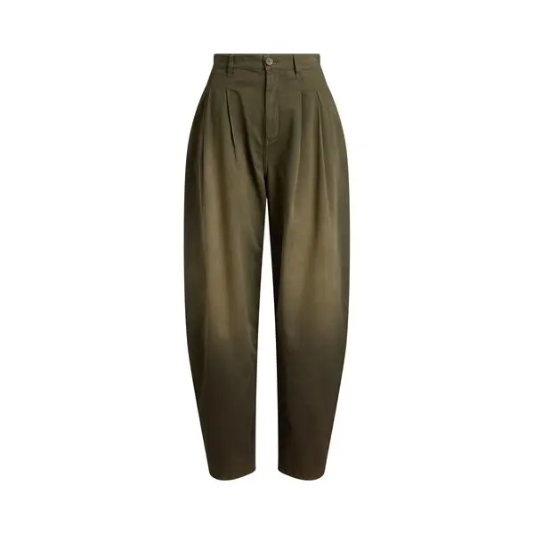 Ralph Lauren Ellen Foiled Cotton Denim Chino Pant
