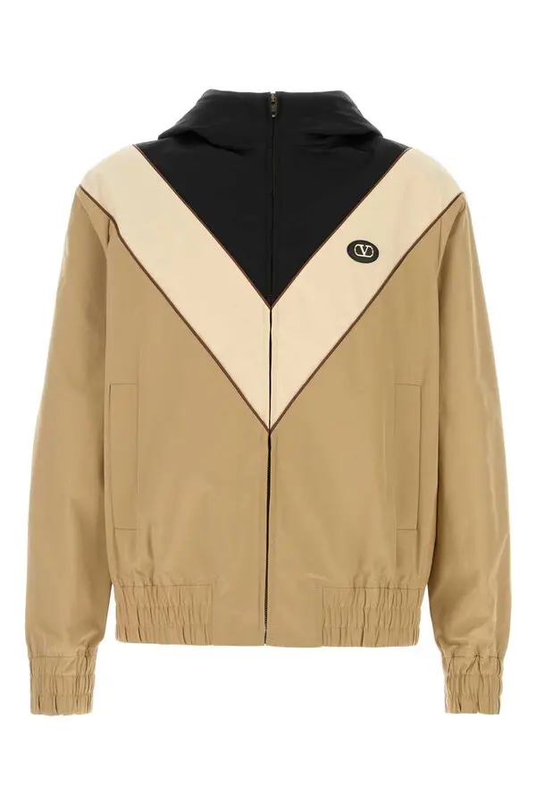 Valentino Garavani Zip Up Bomber Jacket - Multicolor