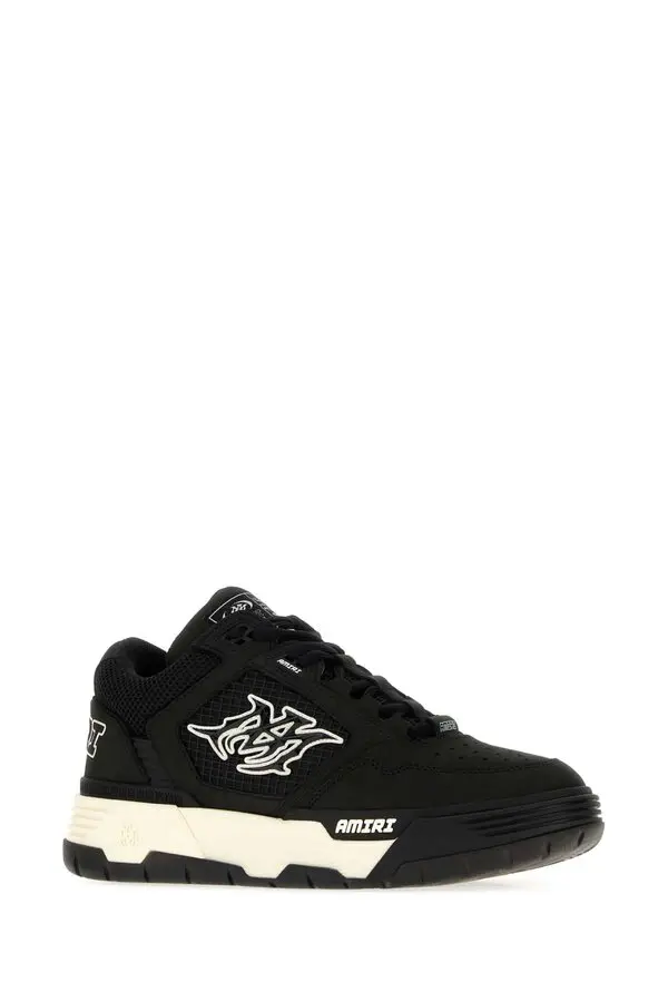 Amiri Suede And Fabric Ma-94 Sneakers