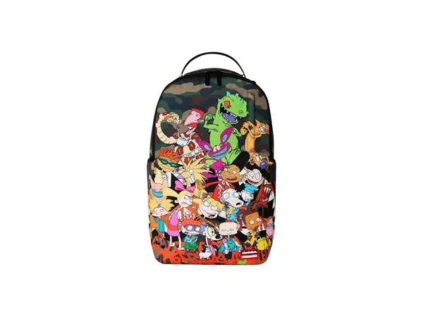 SPRAYGROUND 90's Nick Camo With Graffiti Backpack