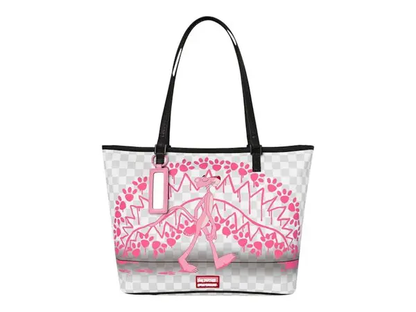 SPRAYGROUND Pink Panther Pawprints Tote - Multicolor