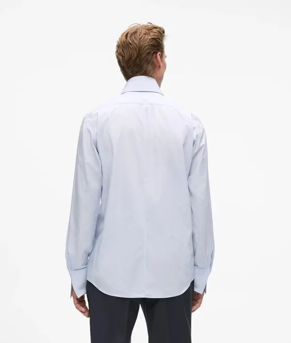 Karl Lagerfeld Modern-fit High-stand Collar Shirt