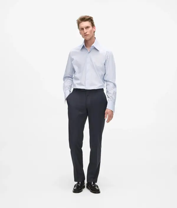 Karl Lagerfeld Modern-fit High-stand Collar Shirt