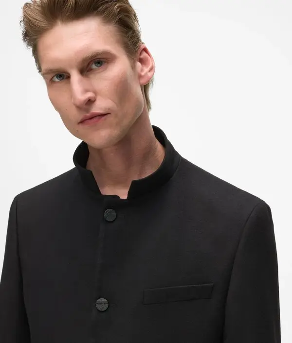 Karl Lagerfeld High-stand Collar Jacket