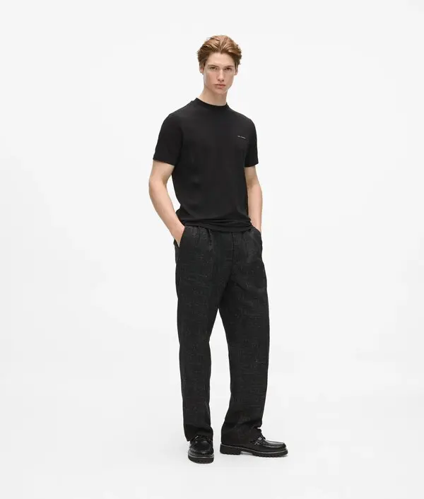 Karl Lagerfeld Metallic Logo T-shirt