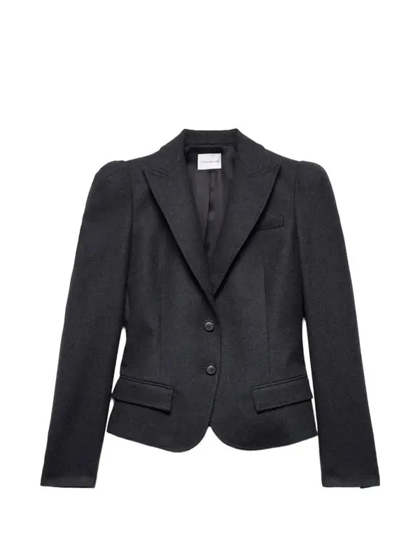 7 FOR ALL MANIKIND High Shoulder Blazer - Gray