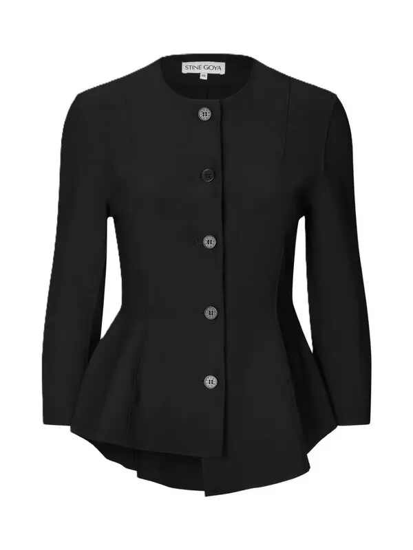 Stine Goya Flared Button-up Top