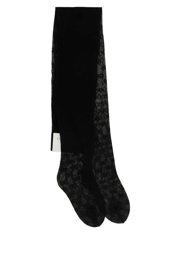 Gucci Stretch Nylon Tights - Black
