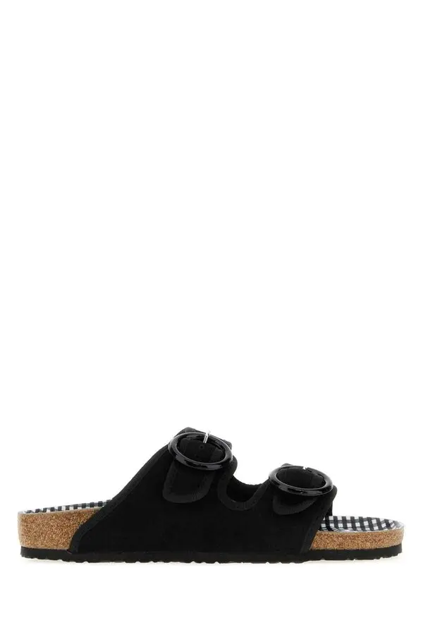 BIRKENSTOCK X REPETTO Suede Repetto Arizona Slippers - Black