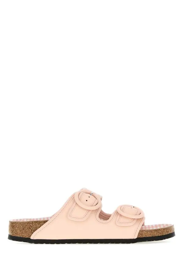 BIRKENSTOCK X REPETTO Light Nappa Leather Repetto Arizona Slippers - Pink