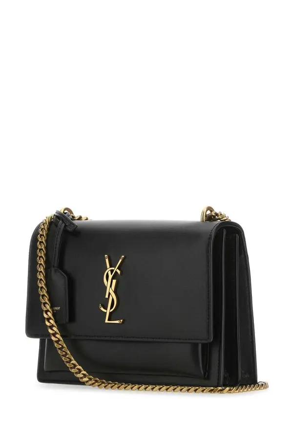Saint Laurent Leather Medium Sunset Shoulder Bag