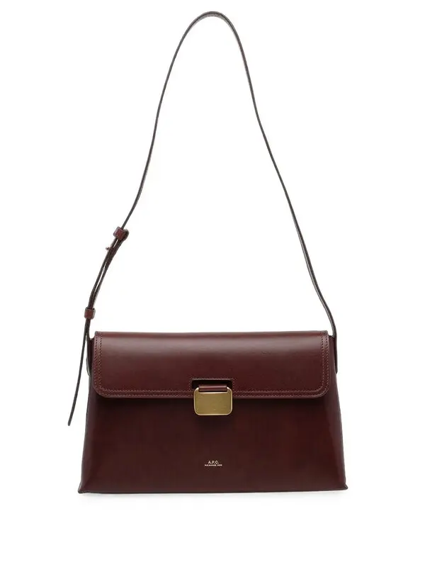 A.p.c. Borsa Simone In Pelle - Red