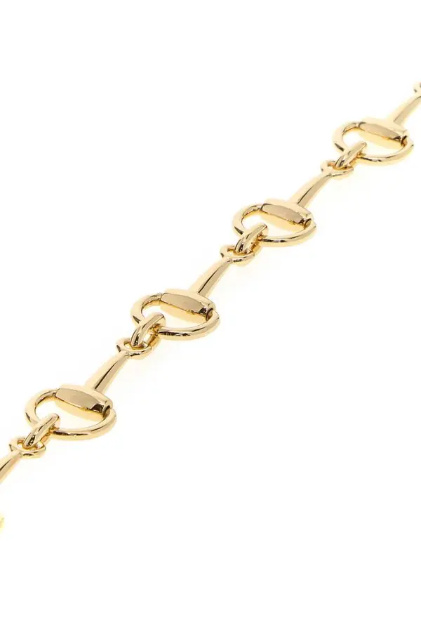 Gucci Metal Necklace With Horsebit Detail