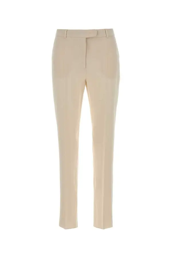 Max Mara Pastel Crepe Jerta Pant - Yellow