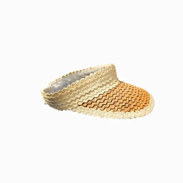 OHSUN Neutrals / Pandan Visor Tan & White Trim - Brown