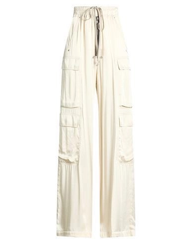 Rick Owens Pants Size Acetate, Viscose - Ivory