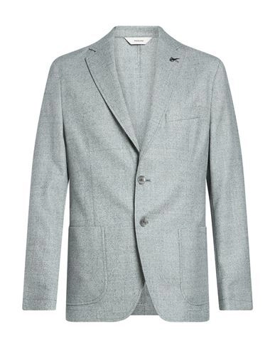 PAOLONI Blazer Size Wool, Elastane - Grey