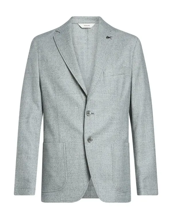 PAOLONI Blazer Size Wool, Elastane