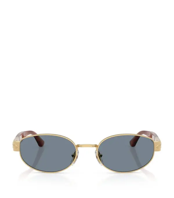 Persol Po1024s Oval Sunglasses - Gold