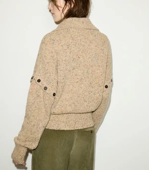 Max & Co. Wool Button-detail Cardigan