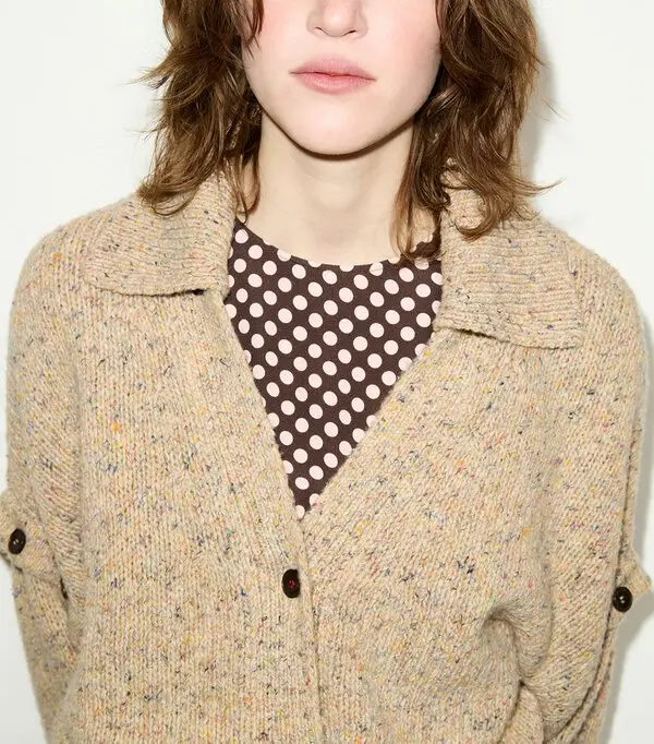 Max & Co. Wool Button-detail Cardigan