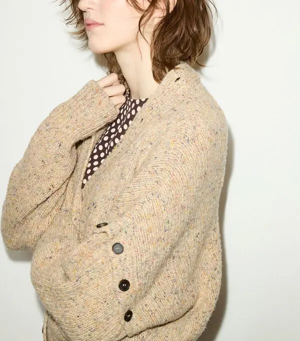 Max & Co. Wool Button-detail Cardigan