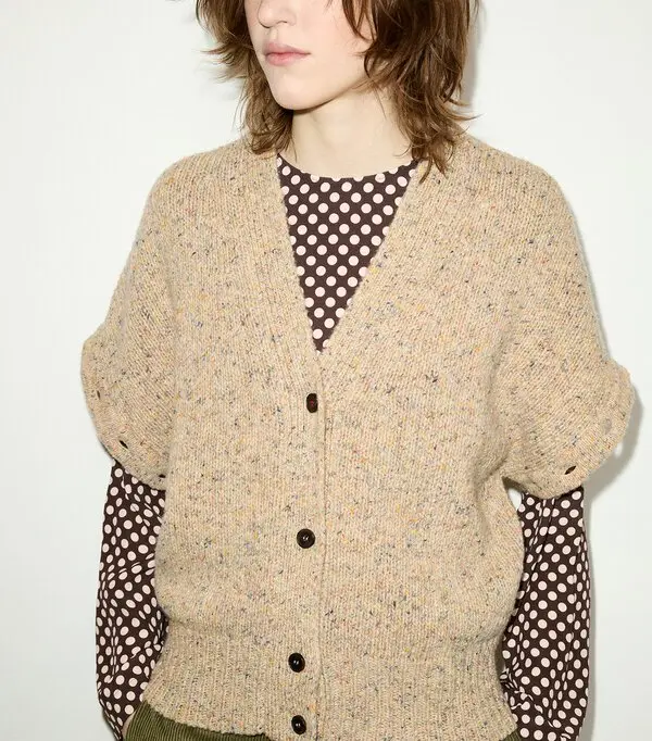 Max & Co. Wool Button-detail Cardigan