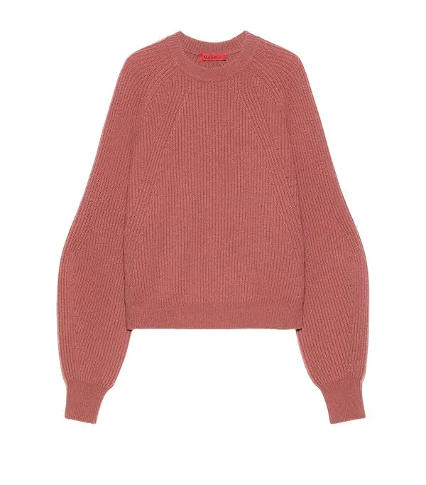 Max & Co. Wool-cashmere Balloon-sleeve Sweater