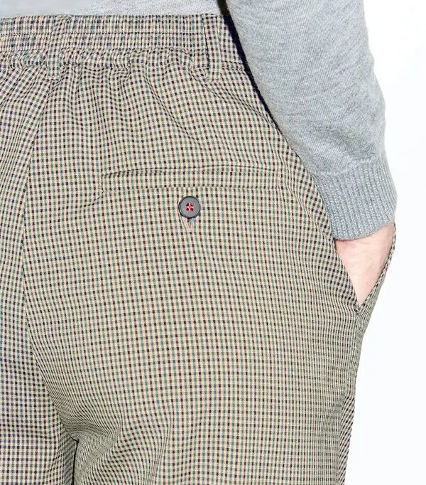 Max & Co. Houndstooth Check Wide-leg Trousers